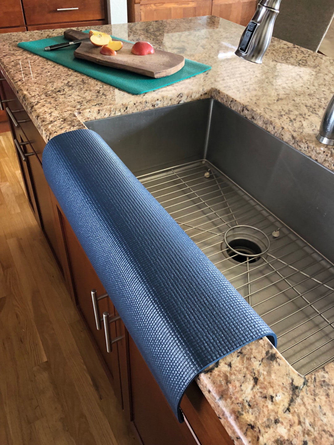 Navy Blue, Kitchen SINK EDGE GUARD, Protect Granite From Chipping ...