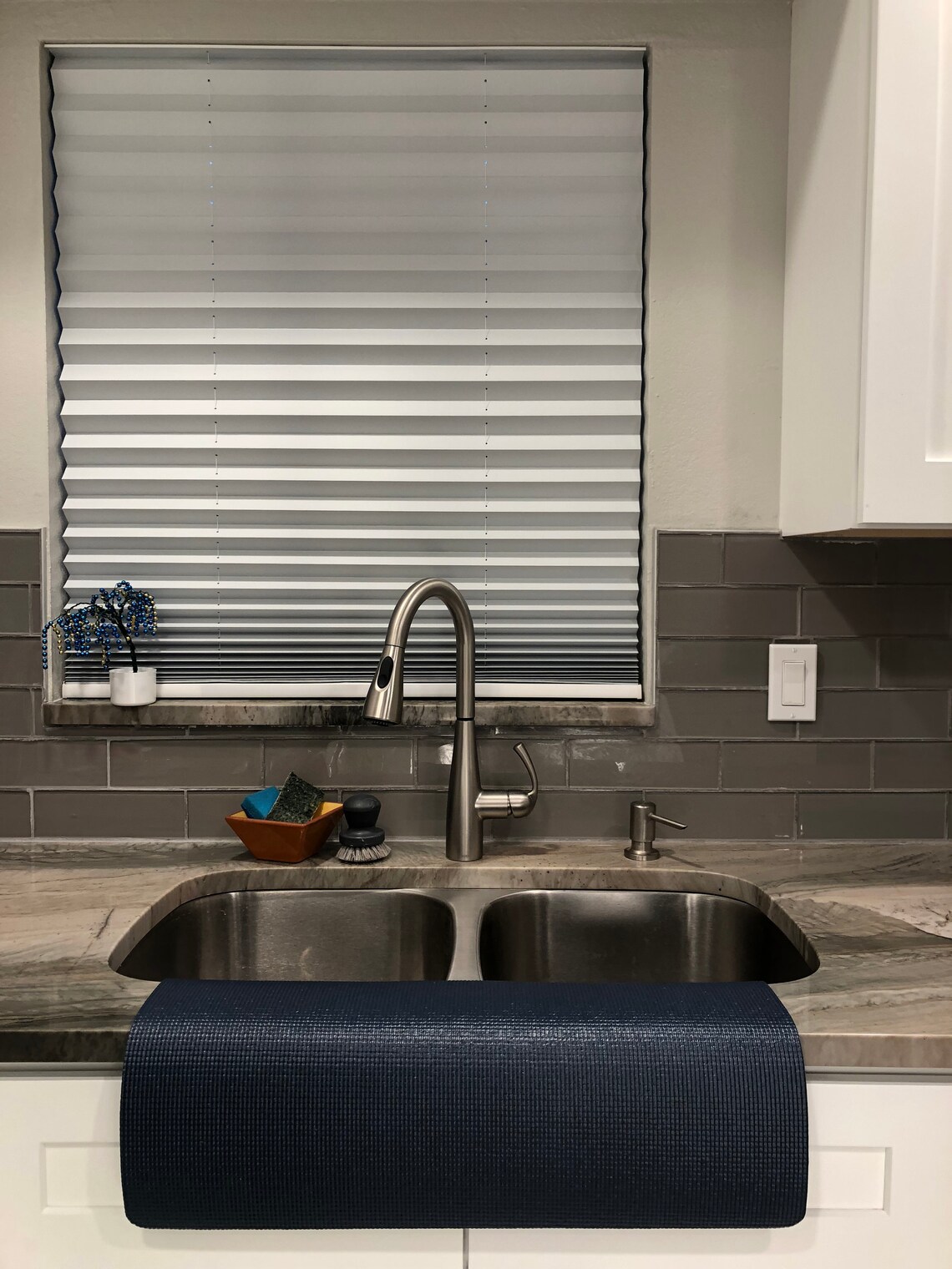 Navy Blue Double SINK EDGE GUARD Protects Sinks From - Etsy
