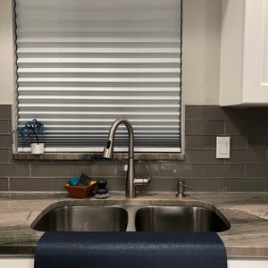 Navy Blue, Double SINK EDGE GUARD, Protects Sinks From Chipping/water ...
