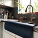 Navy Blue, Double SINK EDGE GUARD, Protects Sinks From Chipping/water ...