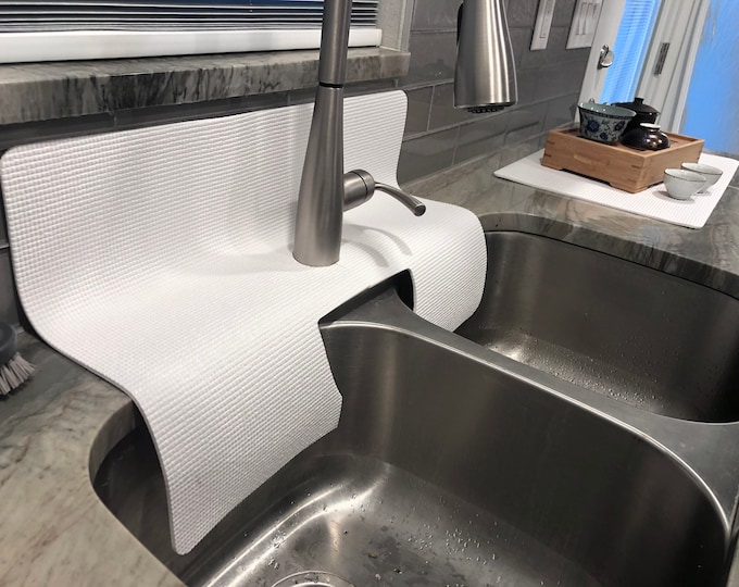 Faucet Splash Catcher | Faucet Drip Catcher | Kitchen Sink Splash ...