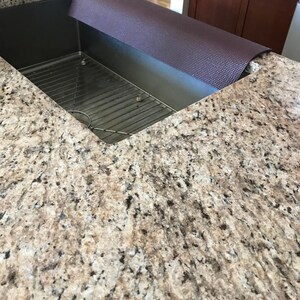 Brown, Kitchen SINK EDGE GUARD, Protect Granite From Chipping ...