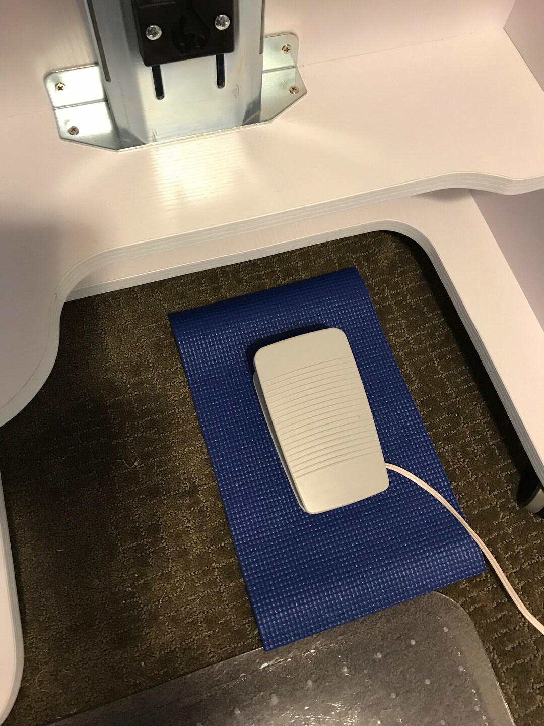 2 Dark Blue, Foot Pedal Mats, for Sewing Machines and Other Machines ...