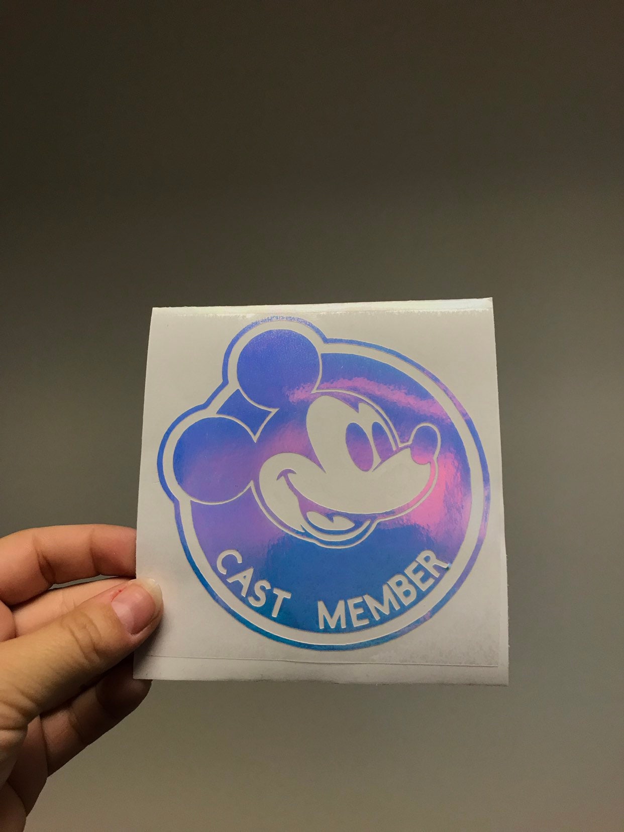 Cast Member Decal - Etsy