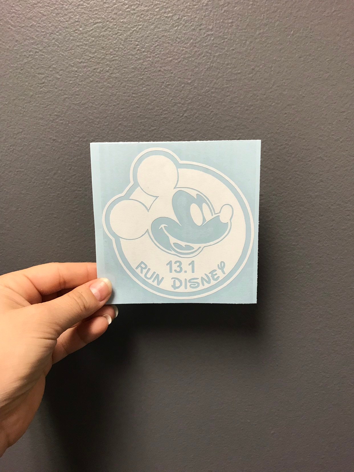 Run Disney Decal - Etsy