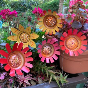 Single Metal Flowers With Stems - Etsy