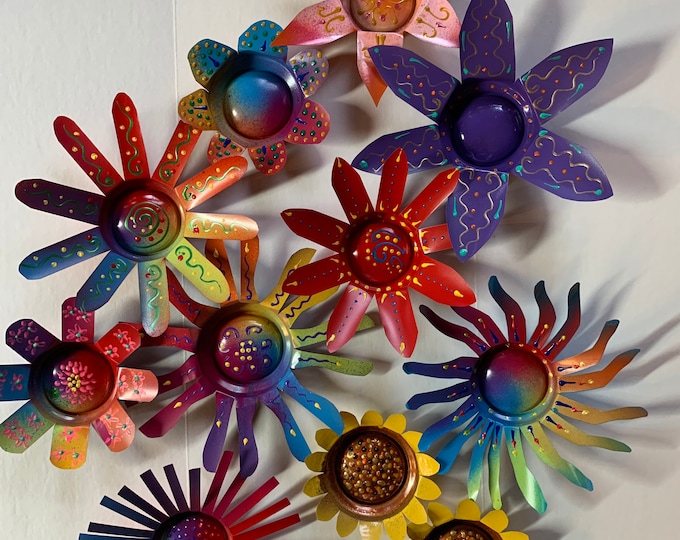 Single Metal Flowers With Stems - Etsy