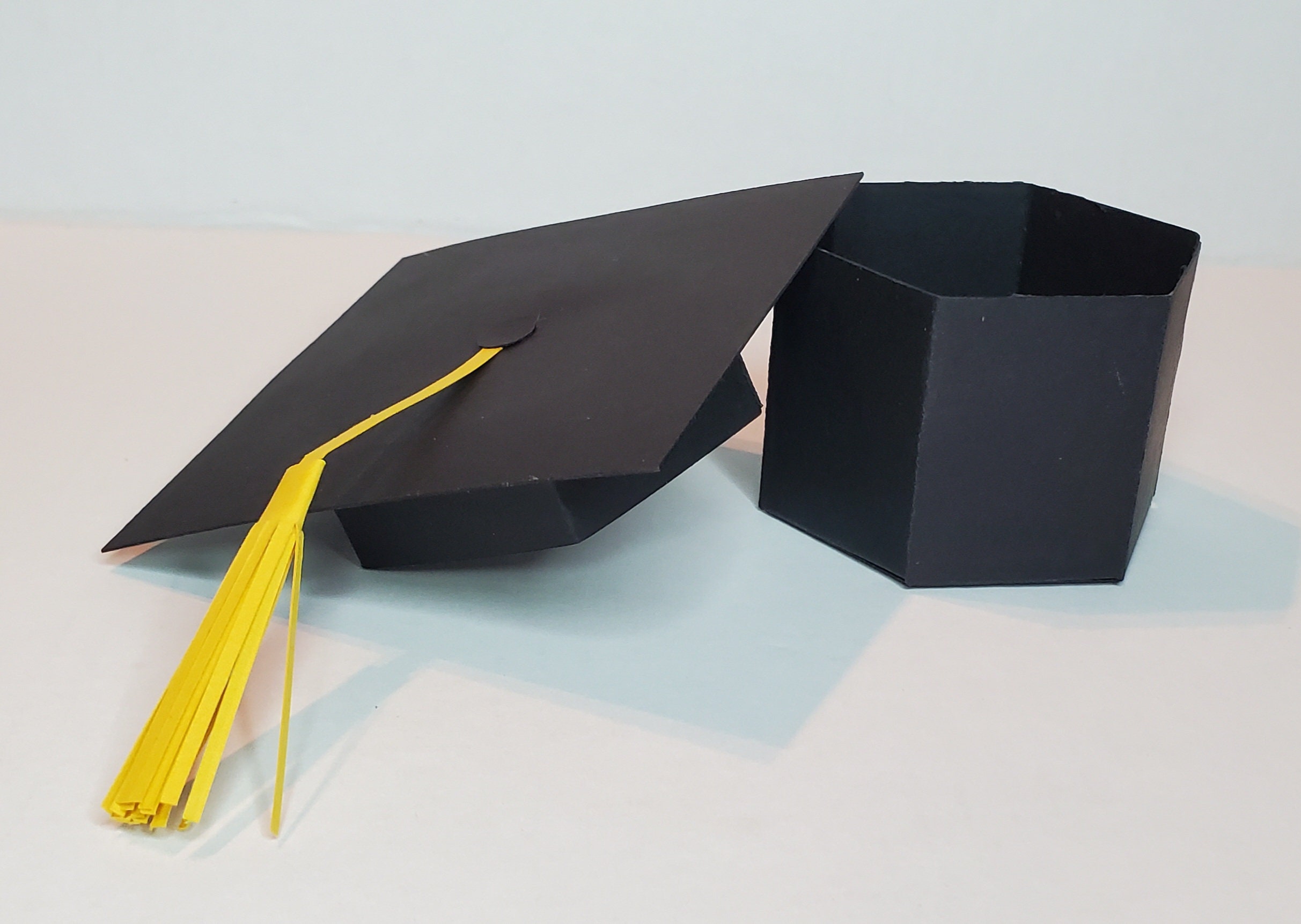 3D Graduation Paper Box - Gift Box - Partyfavor - DIY Box - Paper ...