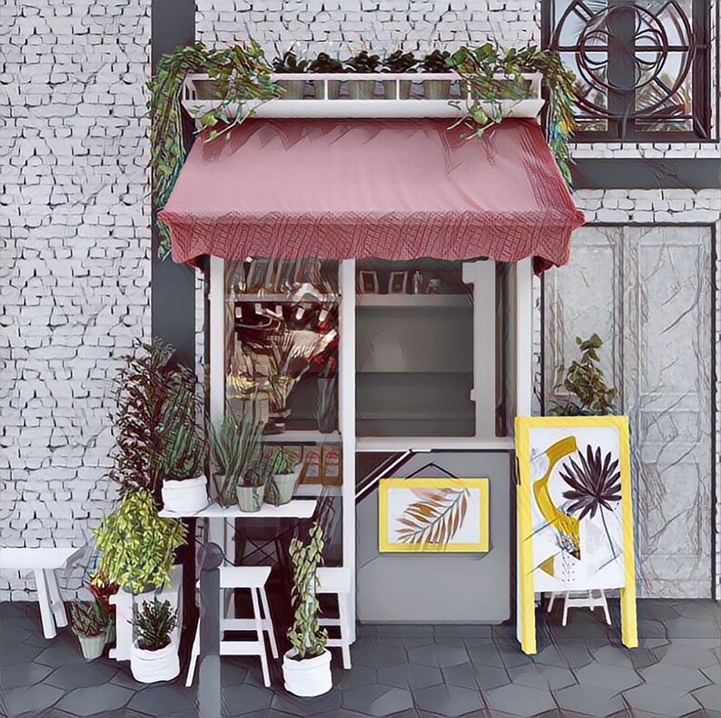 Illustrated Digital Background Notebook Planner and Journal - Etsy