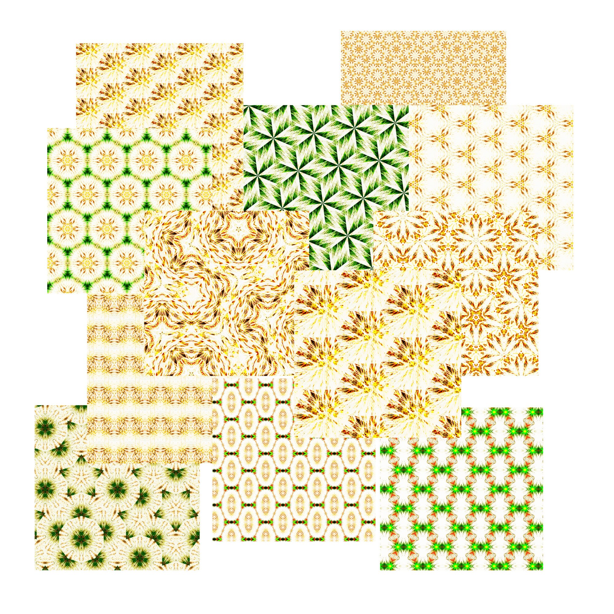 Digital Design Paper, 12pcs, Nature, DIY, Scrapbook Paper, 12x12 ...