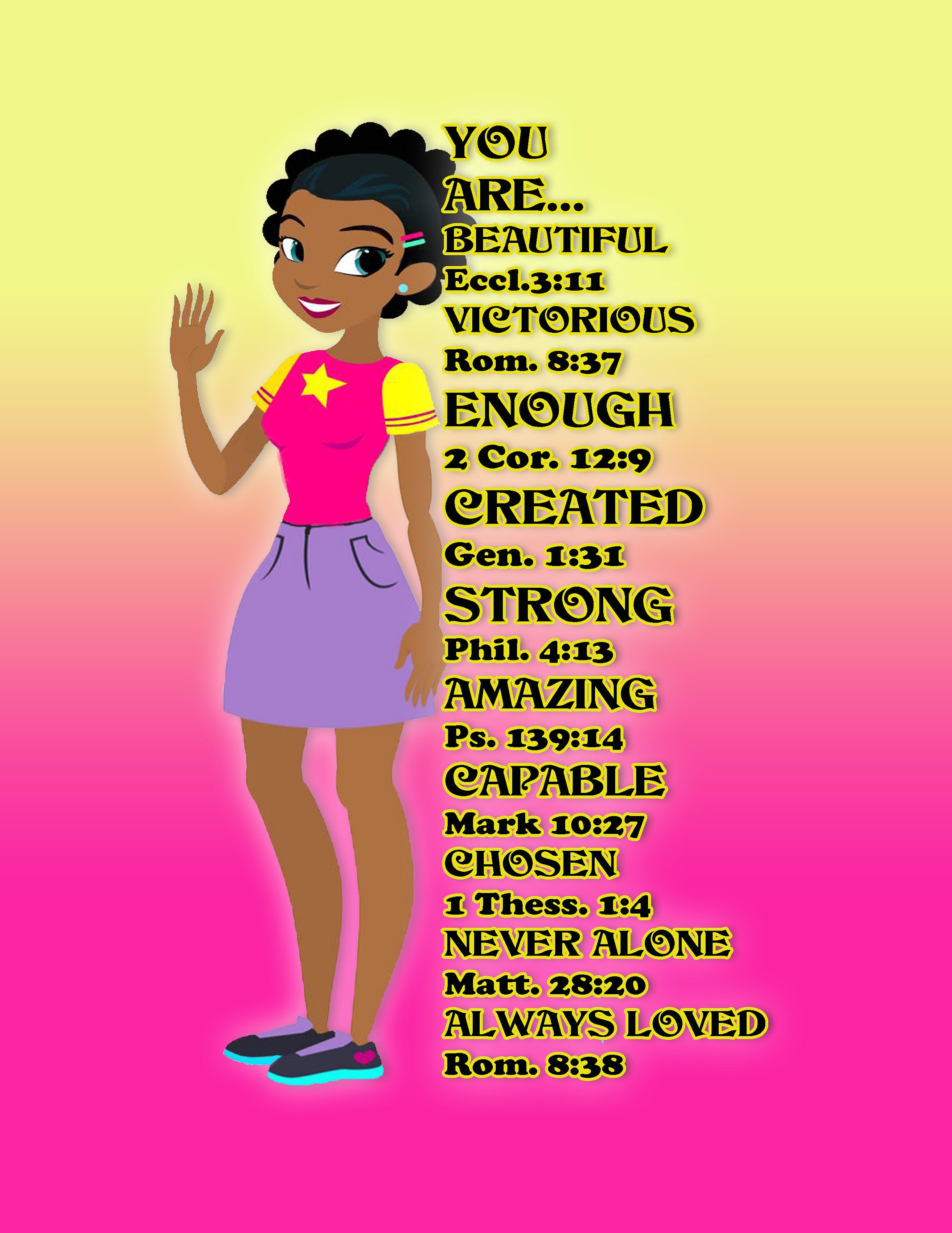 Black Women Empowered - Affirmations- Inspirational - Digital Download ...