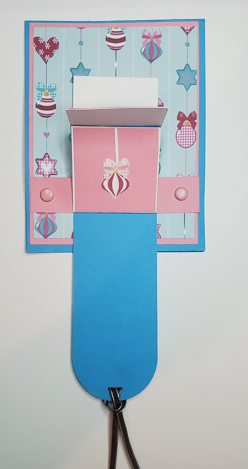 Waterfall Card Mechanism Template DIY SVG 4 Panels Cardmaking ...