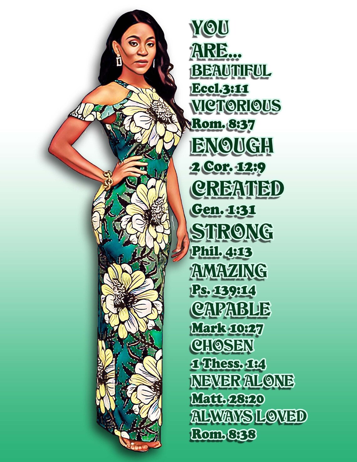 Women of Color / Affirmations / Inspirational / Download File ...