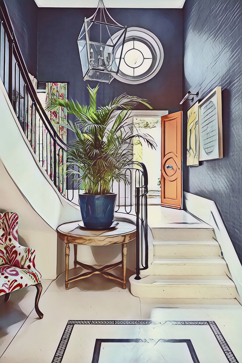 Illustrated Digital Background Notebook Planner and Journal | Etsy