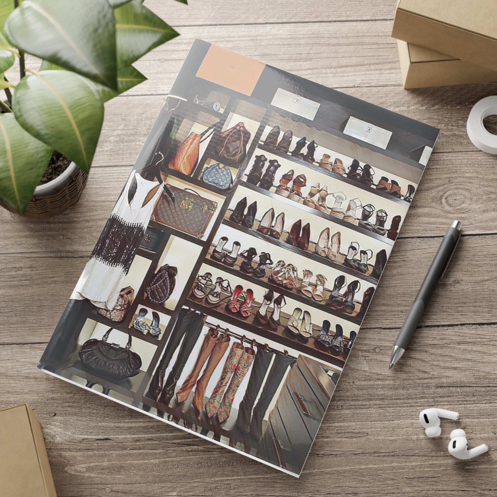 Illustrated Digital Background Notebook, Planner & Journal Covers JPEG ...