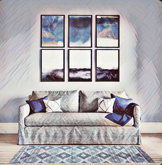 NEW Illustrated Digital Background Notebook Planner and | Etsy