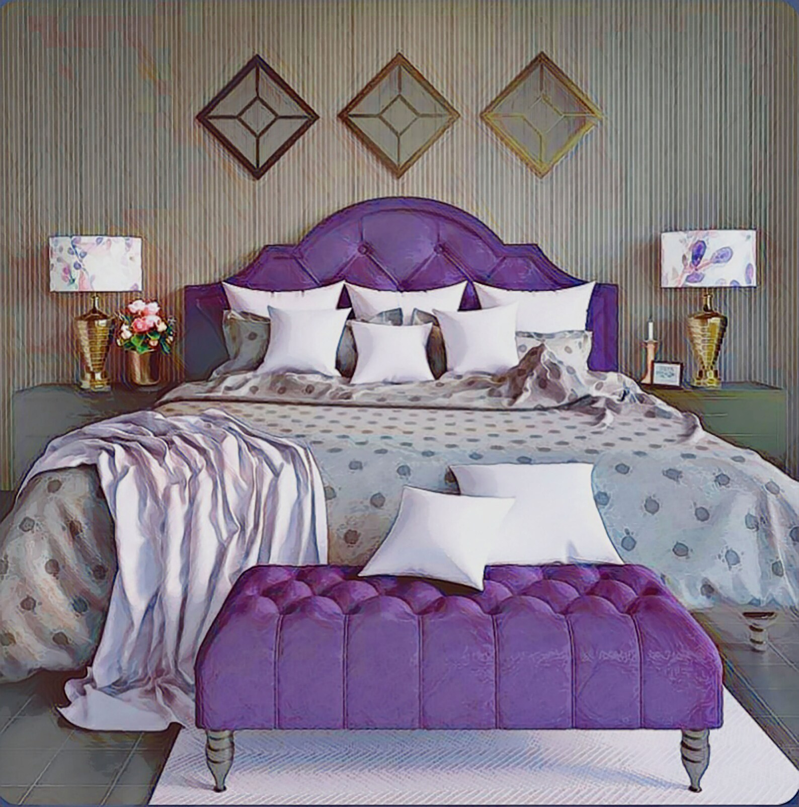 Illustrated Digital Background - Notebook, Planner and Journal Covers ...