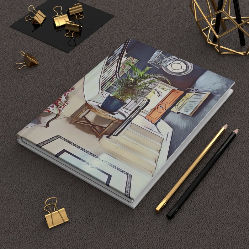 Illustrated Digital Background Notebook, Planner & Journal Covers JPEG ...