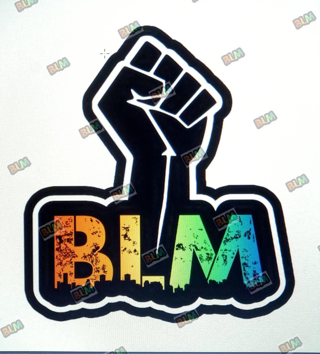 Black Lives Matter SVG, BLM Svg Cut File, Black Lives Svg, Black Fist ...