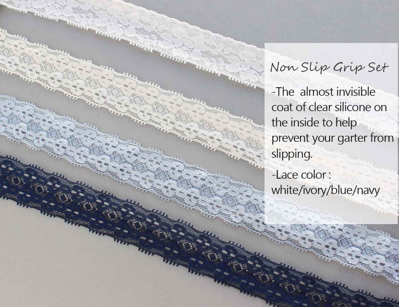 LISALI Something Blue Wedding Garter Set Bridal Garter Blue - Etsy