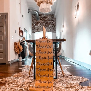 Custom Hand Written Table Runner, Personalized Runner, Wedding Ideas ...