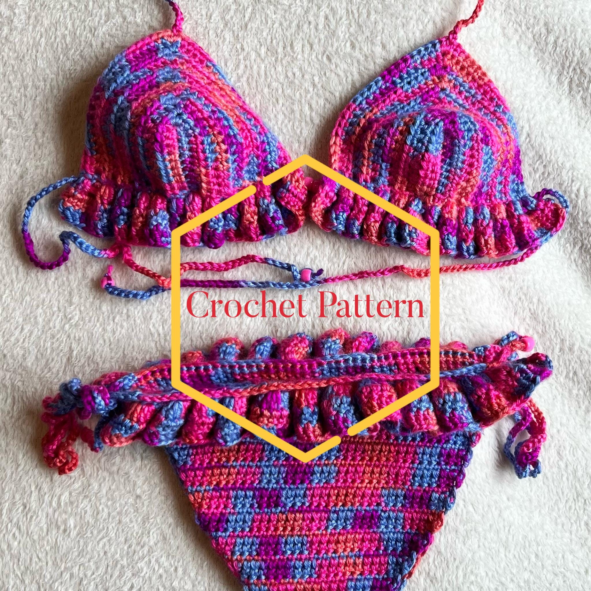 Summer Sun Cheeky-kini (*CROCHET PATTERN*) - Etsy