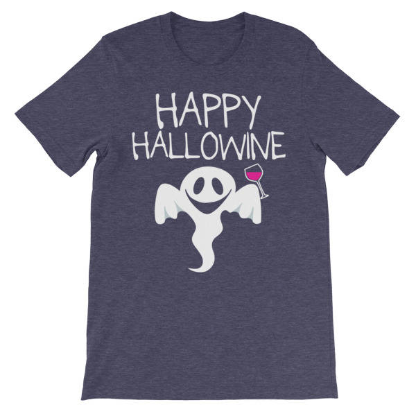 Happy Hallowine Funny Halloween Costume Unisex Short Sleeve T-shirt - Etsy