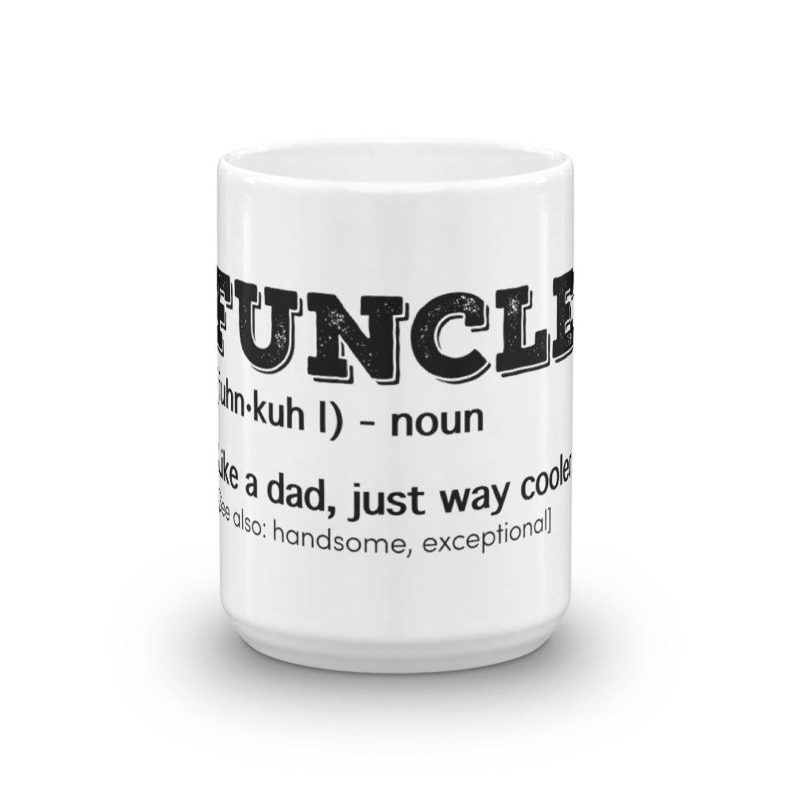 Funcle Definition T-shirt Funny Gift for Uncle Like A Dad but - Etsy