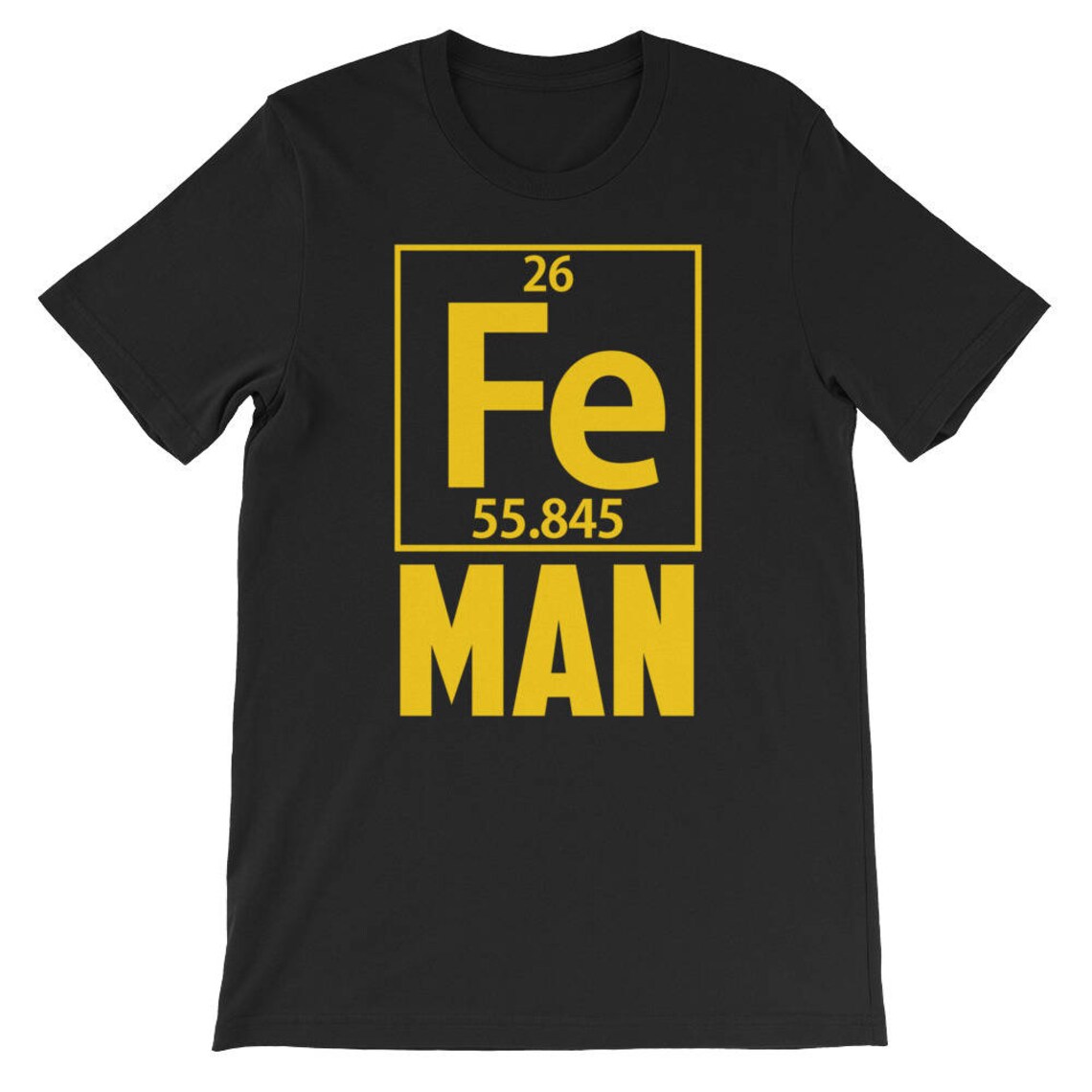 Fe Man Science Periodic Table Iron Element Halloween Costume Unisex ...