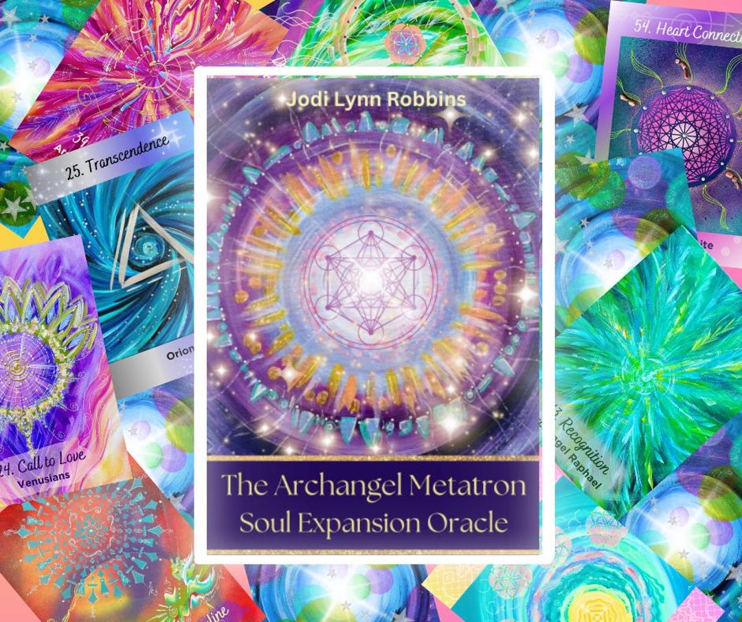 The Archangel Metatron Soul Expansion Oracle Deck/oracle Cards/tarot ...