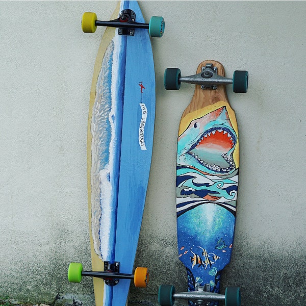 Custom Longboard - Etsy