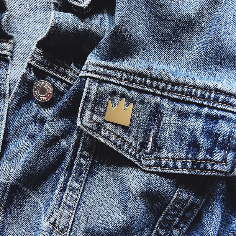 Crown Pin - Etsy