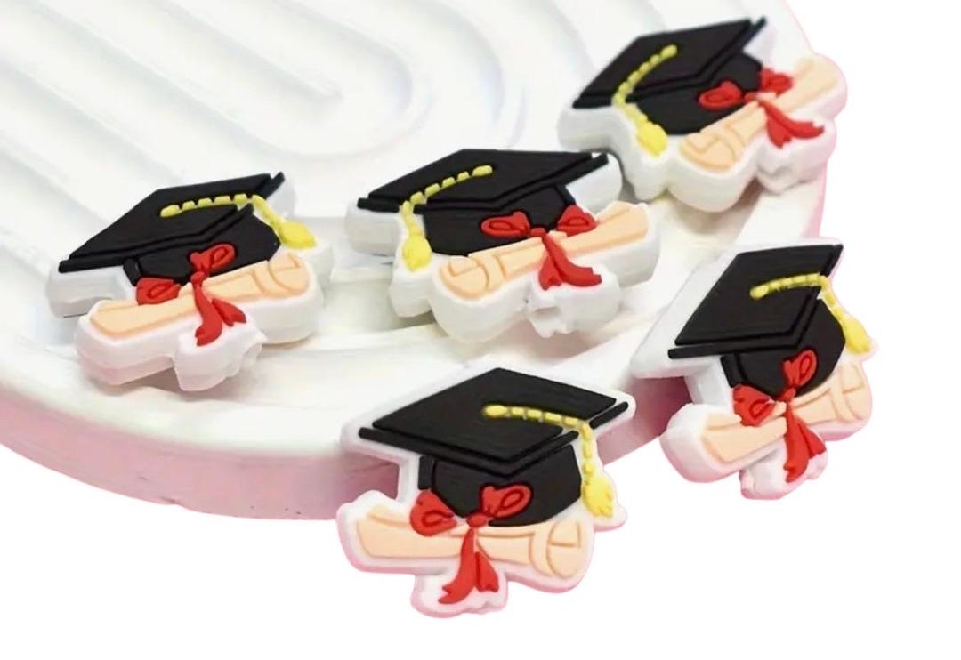 Graduation Hat Focal Bead - Etsy