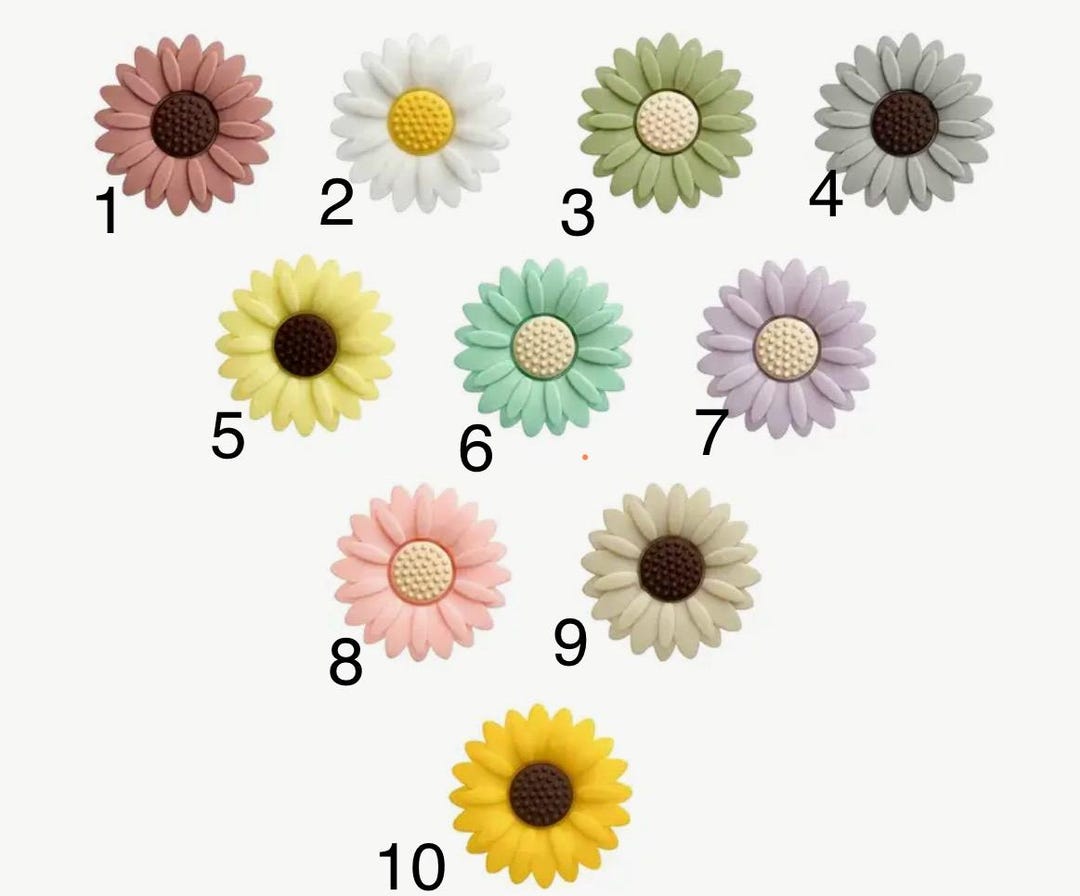 Diasy Mini Focal Bead - Etsy