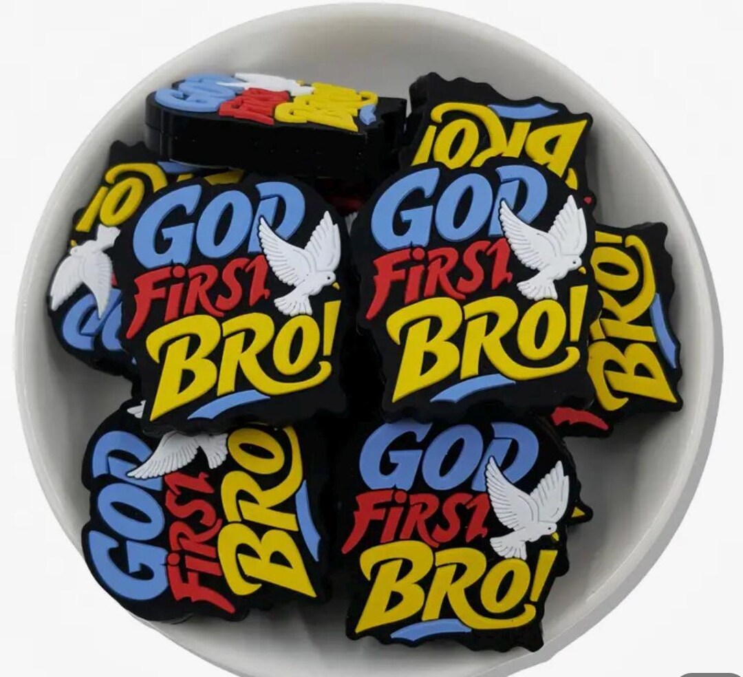 God First Bro Focal Bead - Etsy