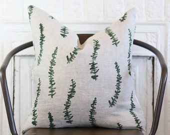 Block print pillow | Etsy