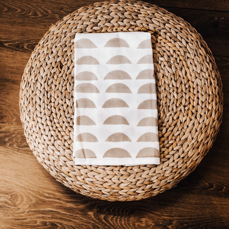 Geometric Hand Towel - Etsy