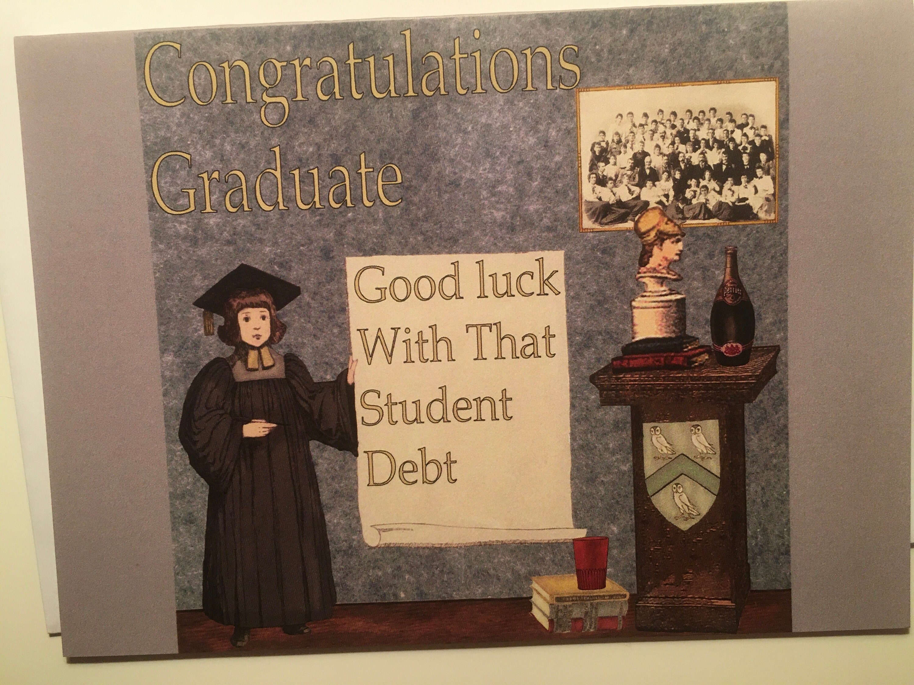 Congratulations Graduate, Good Luck With That Student Debt - Etsy UK