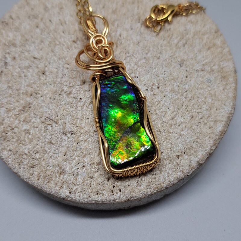 Canadian Ammolite - Etsy
