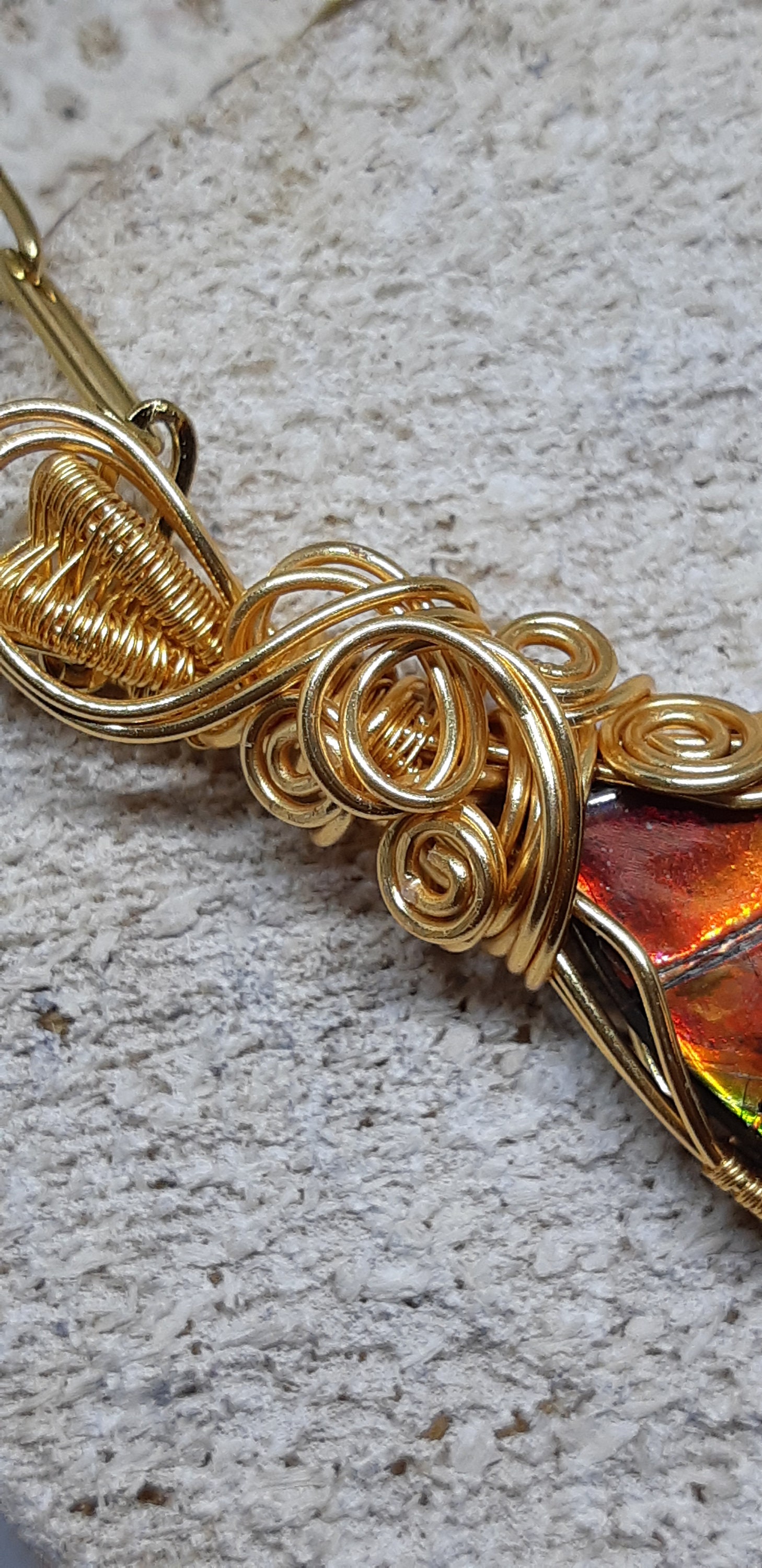 Fantastic Natural Alberta Ammolite From Canada. Sustanial Size Almost ...