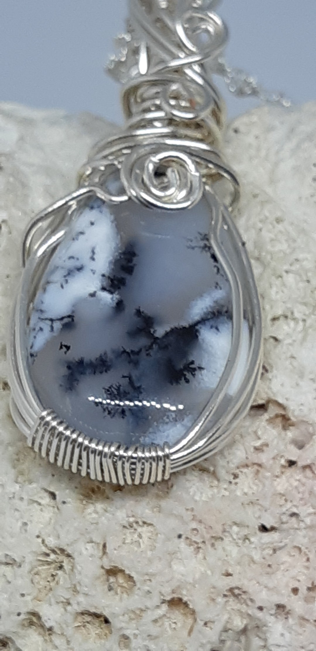 Lovely Dendrite Opal With Inclusion Resemble a Woodland Theme/non ...