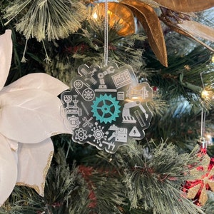 Custom Engineering Ornament christmas Ornament, Engineering, Husband ...