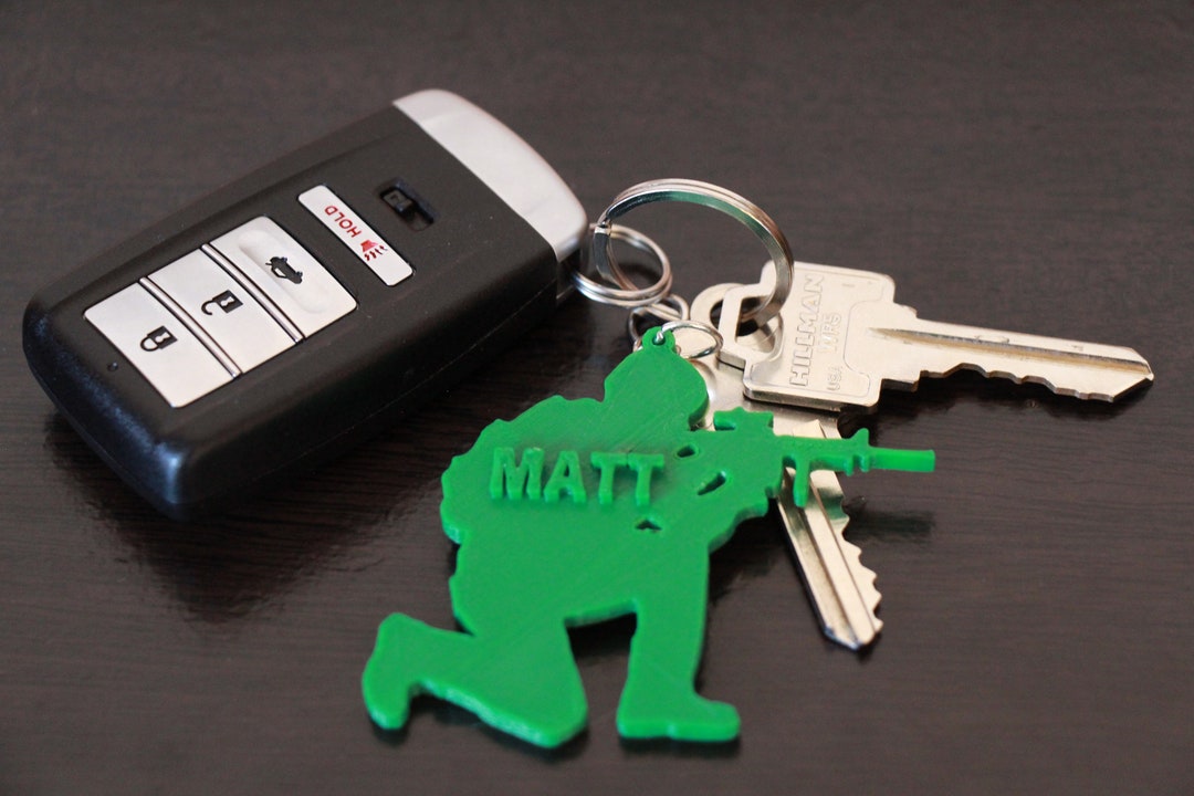 Custom Soldier Keychains soldier Keychain, Army Keychain, Military ...