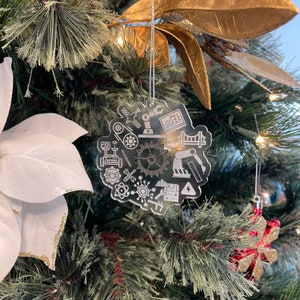 Custom Engineering Ornament christmas Ornament, Engineering, Husband ...