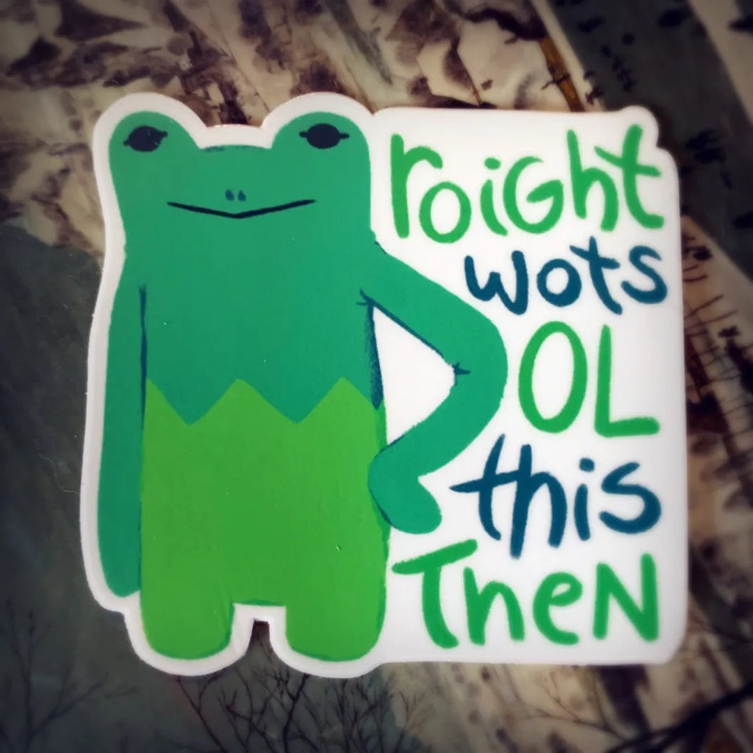 Original Silly Stickers Frogs, BONK, Borzoi, Dalmation, Pig ...
