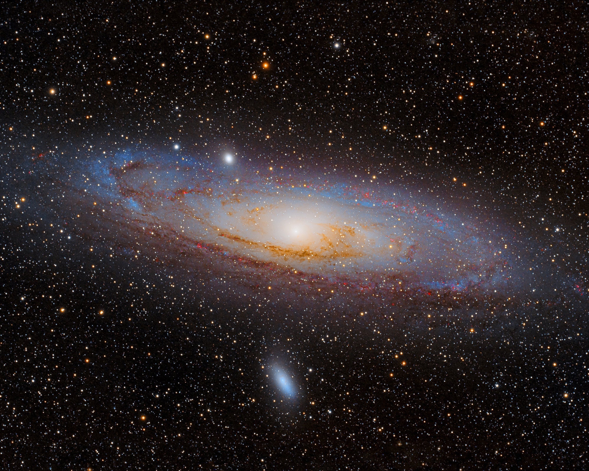 Andromeda Galaxy | Color Photograph, Fine Art, Wall Art Print, Astro ...