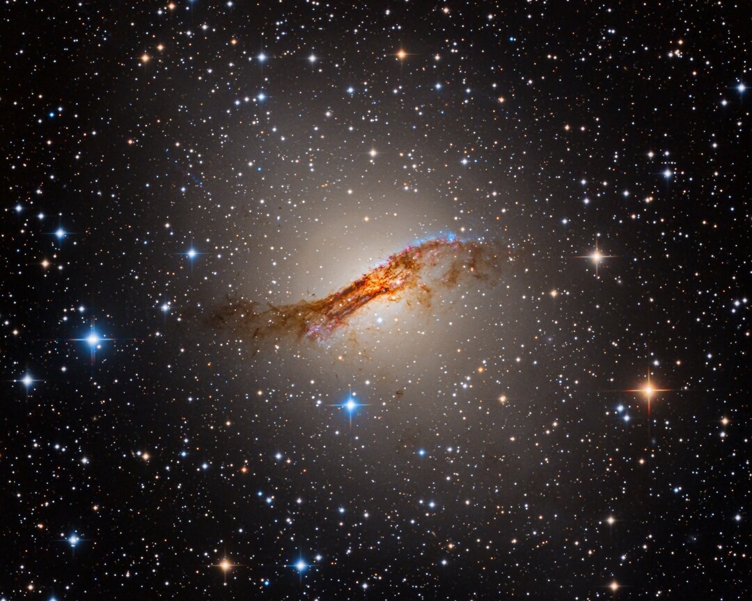 Centaurus A Galaxy | Color Photograph, Fine Art, Wall Art Print, Astro ...