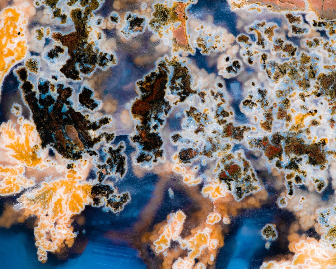 Blue Geode | Color Photograph, Fine Art, Wall Art Print, Wall Decor ...