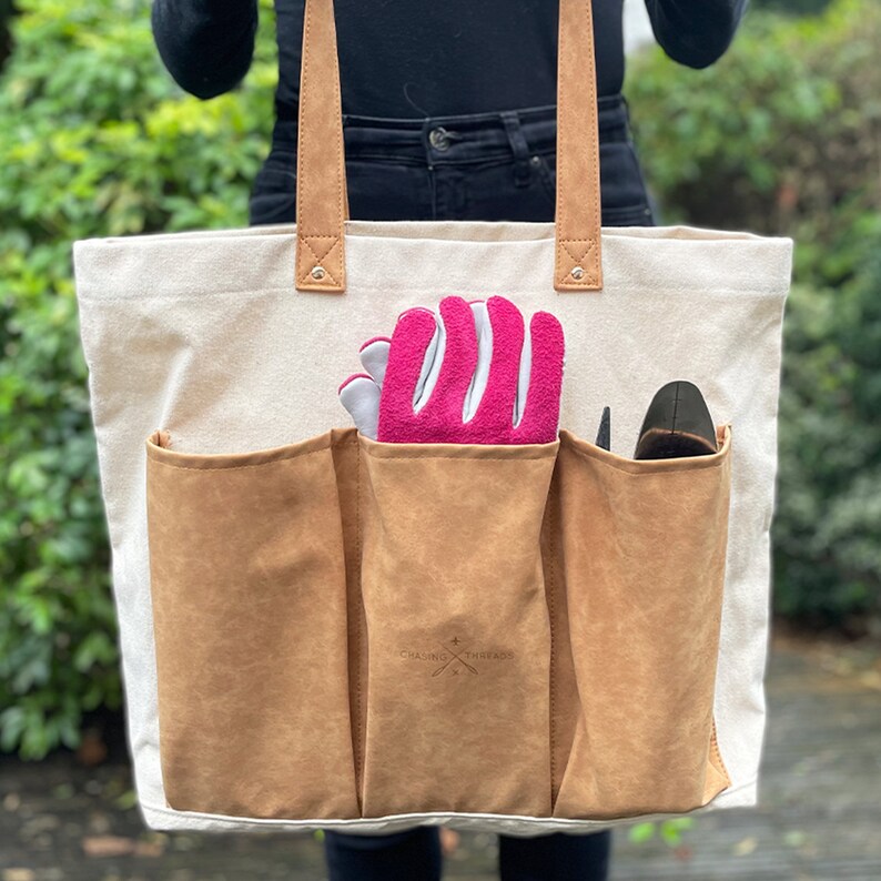 Stitch Your Vegetables Gardening Tote Bag Diy Kit - Sew What You Grow ...