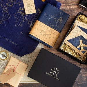 Luxury Travel Accessories Hamper - Ideal Gift Box for Travel-lovers and ...